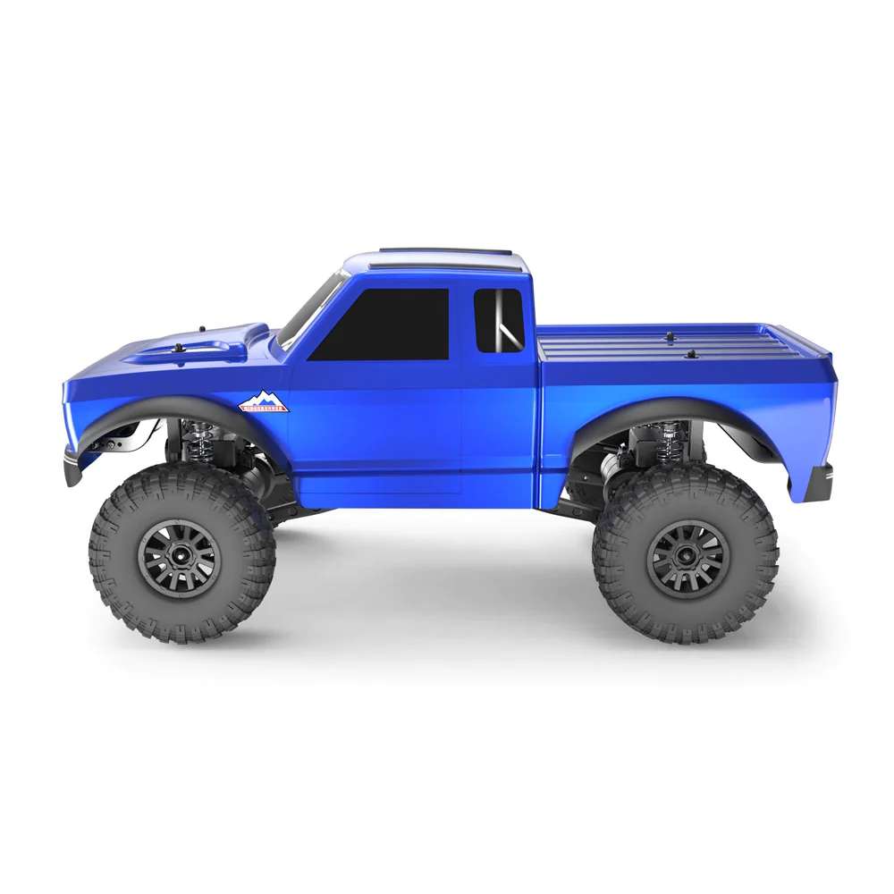 Redcat Danchee RidgeRunner Blue – 4 Wheel Steering – 1:10 Brushed Rock ...