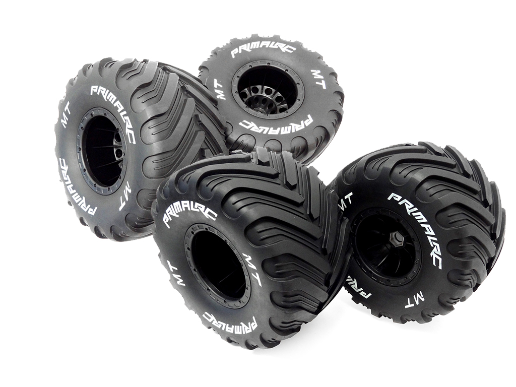 Monster Truck Mounted Tires Complete (Set of 4) – Fearless RC