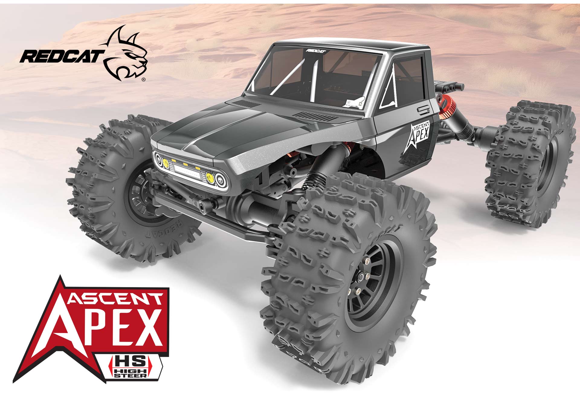 Redcat Ascent-18 APEX RTR Brushless 1/18 Scale Crawler – Fearless RC