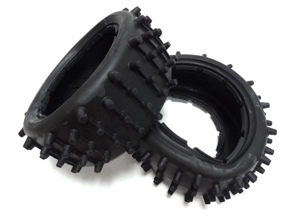 Rovan ROFUN Destroyer LT SC Truck Knobby Spike Tires (195×70) – Fearless RC