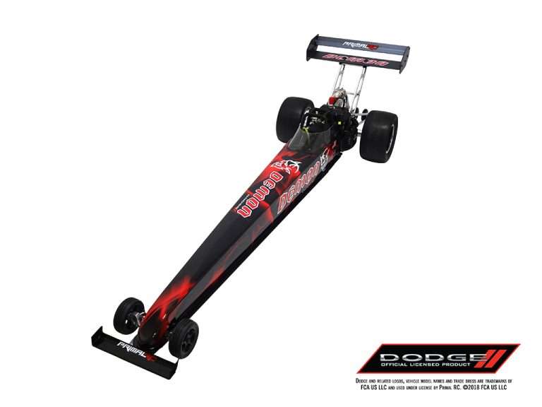 QS 1/5 Scale RTR Dodge SRT Demon Gas Powered Dragster – Fearless RC