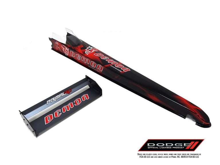 QS 1/5 Scale RTR Dodge SRT Demon Gas Powered Dragster – Fearless RC